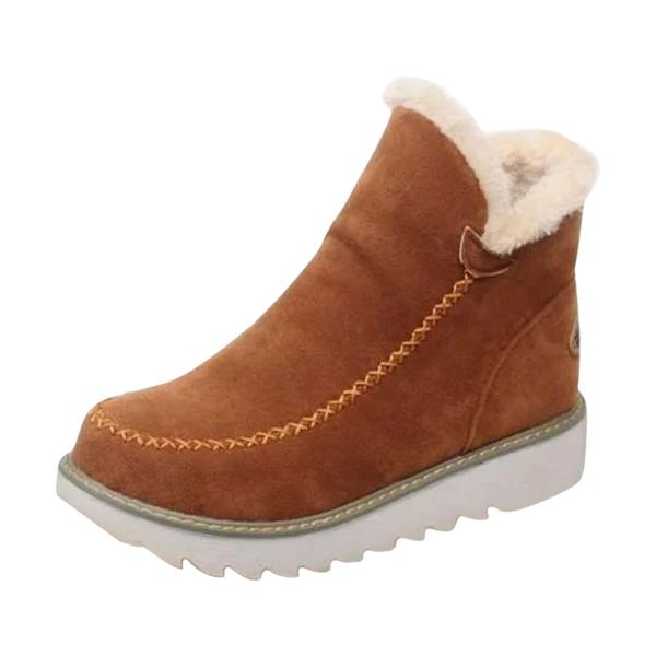 商品名:  Womens Winter Snow Boots Ankle Wide Width Snow Booties Women Womens Side Zipper Waterproof Winter Boots Women's Bl...