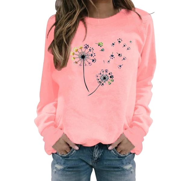 商品名:  black women friday ad Fall Sweatshirts for Women Casual Long Sleeve Shirts Tops Fashion 2023 Print Crew Neck Pullo...