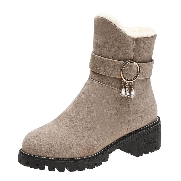 商品名:  Black Snow Boots for Women Cute Womens Snow Boots Size 6.5 Wide Womens Size 10 1/2 Wide Winter Boots Women Waterpr...