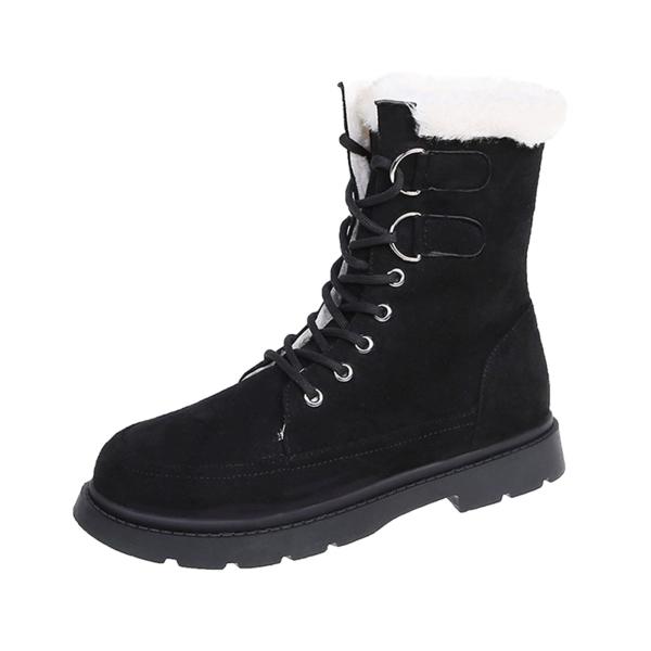 商品名:  Slip on Winter Boots for Women Wide 2023 Winter Womens Mid Tall Boots Snow Boots for Women 7.5 Wide Boots for Snow...