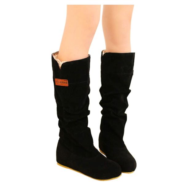 商品名:  Knee High Boots Women Wide Calf Boots for Women Tall Boots Long Boots Wide Width Winter Boots Slouchy Vintage Fash...