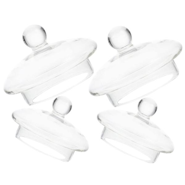 商品名: TIDTALEO ティーポットアクセサリー ガラスティーメーカー蓋 フラワーティーポットカバー ティーポットインフューザー蓋 ガラスティーポット蓋 交換用ガラスティーポットストレーナーキャップ ティースティーパー ルーズリーフ磁器...