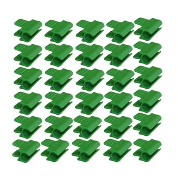 商品名:  Yuehuam 30pcs Greenhouse Clamps Plastic Film Row Cover Netting Grow Tunnel Hoop Clip Frame Shading Net Rod Clip Gr...