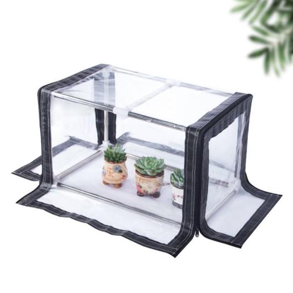 商品名:  Garden Greenhouse, Portable Mini Greenhouse, Rainproof Plant House Flower Stand, Stainless Steel Frame, Easy to As...