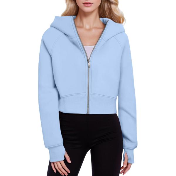 商品名:  WMQPNNS Chef Jacket White Zipper Plus Size Jacket Dressy For Curvy Women Women Jacket With Hood Plus Size Womens R...
