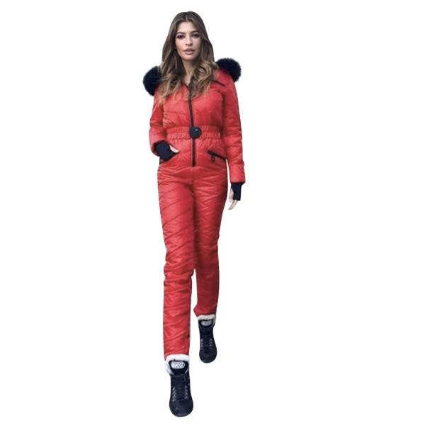 商品名:  Women's One Piece Ski Suits Winter Waterproof Windproof Snowsuit, Insulated Ski Coat Warm Winter Jacket Snow Suits...