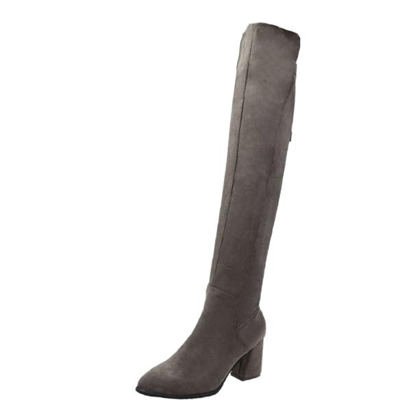 商品名:  JWSVBF Women's Thigh High Chunky Heel Platform Over the Knee Boots Sweater Boots for Women Knee High Womens Boots ...