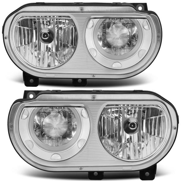 商品名:  Jenuo Headlights Assembly Fit For 2008-2014 Dodge Challenger 2008 2009 2010 2011 2012 2013 2014 Dodge Challenger 0...