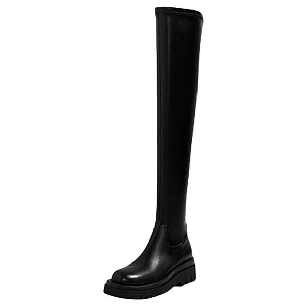 商品名:  JWSVBF Women's Over the Knee Thigh High Chunky Heel Boots Tall Western Boots for Women Knee High Women's Snow Boot...