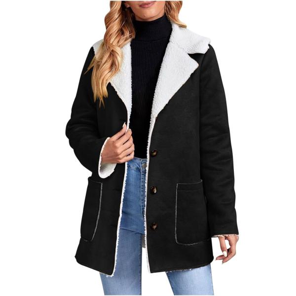 商品名:  todays daily deals clearance Sherpa Jackets For Women Lamb Wool Padded Coat Faux Fur Shearling Coats Fuzzy Fleece ...