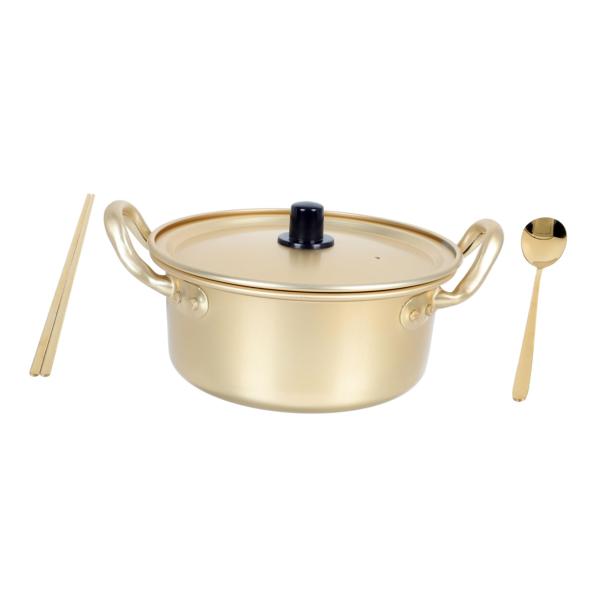 商品名:  LABRIMP 1 Set Korean Ramen Pot Ramen Noodles Stainless Steel Cookware Decor Kitchen Cookware Induction Pasta Pot A...