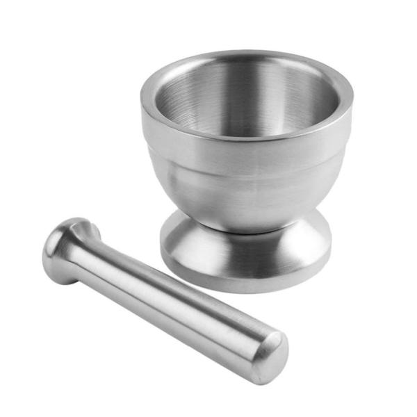 商品名:  Stainless Steel Mortar and Pestle Kit Spice Grinder Multipurpose Molcajete for Crushing Grinding abraderブランド: ZHOU...