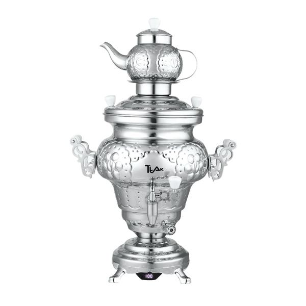 商品名:  TtAk HOUSEWARE Electric Stainless Steel Samovar - Modern Traditional Design Tea Kettle Overheat Protection Led Tem...