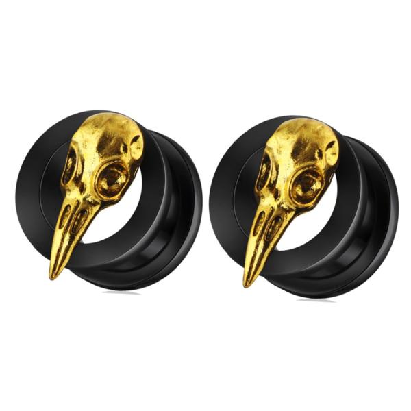 商品名:  VALICLUD 2pcs Bird Gauge Ear Expanders Flared Earrings for Women Trendy Earrings for Women Orrous Ear Cuffs for Wo...