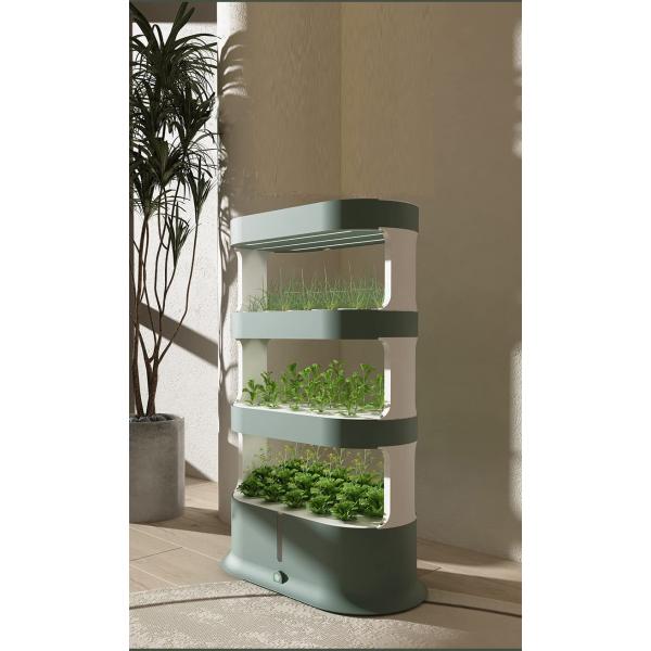 商品名:  Lyfreen Hydroponics Growing System Kit,Smart Indoor Greenhouse with LED Grow Light,28L Herb Garden with 48 Net Pot...