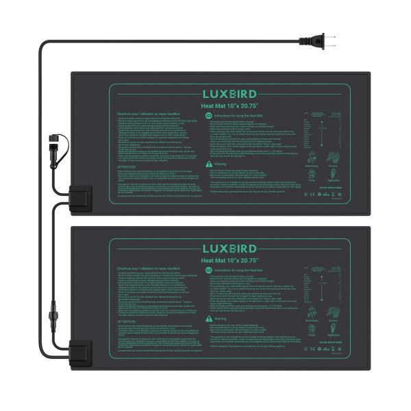 商品名: Luxbird 苗暖房マット 2パック コンボ LUXBIRD 2 Pack Daisy Chain Seedling Heat Mats for Indoor Plants, Greenhouses, Germination, ...