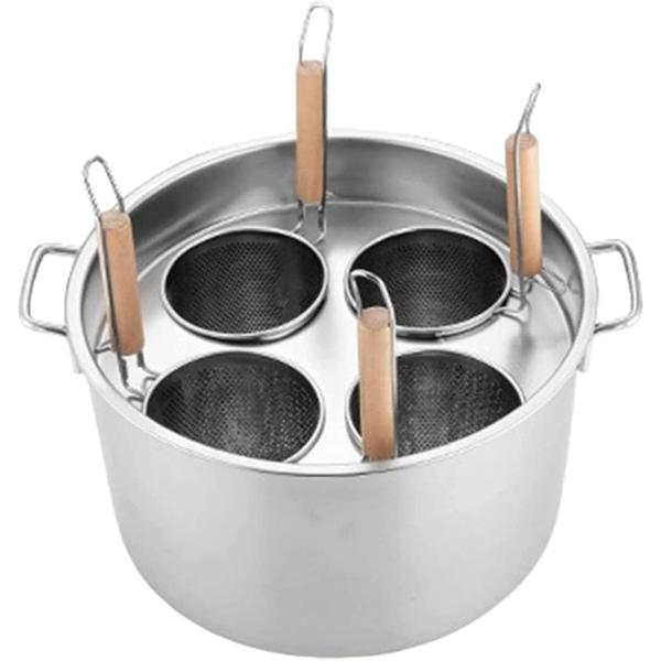 商品名:  Pasta Cooker Insert Set, Stainless Steel Pasta Pot with Insert Strainer Basket Home Kitchen Steamer Pot Stock Pot ...