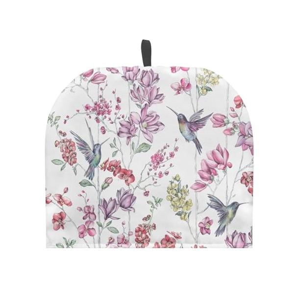 商品名:  Psesaysky Bird Flowers Large Tea Cozy for Teapot Insulated Durable Teapot Cozy Kettle Cover Dust Cover Handmade Te...