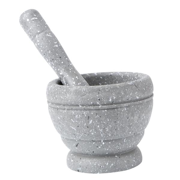 商品名:  Ciieeo Mortar and Pestle Small Glass Container Molcajete Bowl Pesto Powder Stone Glass Tools Crusher Bowl Pedestal...