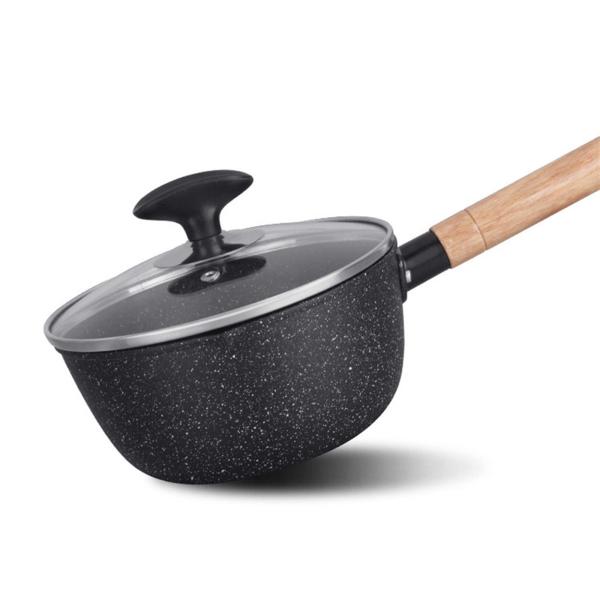 商品名:  TEIDEA Cooking Set Cooking Pot Pan Set Porridge Soup Ramen Milk Pan Non-Stick Pan Breakfast Cookware Set Kitchen U...