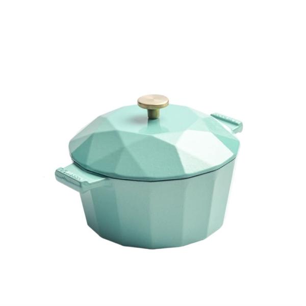 商品名:  TEIDEA Cooking Set Oven Enameled Cast Iron Soup Pot With Lid Fresh Color Saucepan Casserole Kitchen Accessories Co...