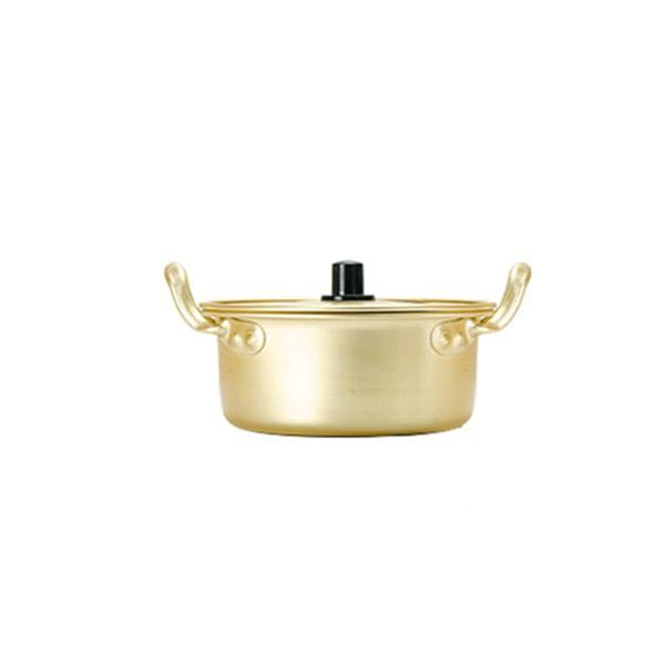 商品名:  TEIDEA Cooking Set Olla coreana para fideos Ramen, olla de aluminio con tapa para sopa, leche, huevo, calentamient...