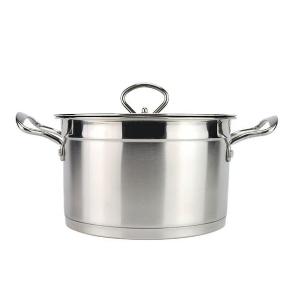 商品名:  TEIDEA Cooking Set Stainless Steel Soup Pot Kitchen Cooking Hot Pot Cookware For Induction Cookers Party Stock Pot...
