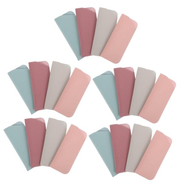 商品名:  Adorainbow 20 Pcs Glasses Case Leather Glasses Bag Sunglass Holder Portable Eyewear Case Storage Bags for Travel W...