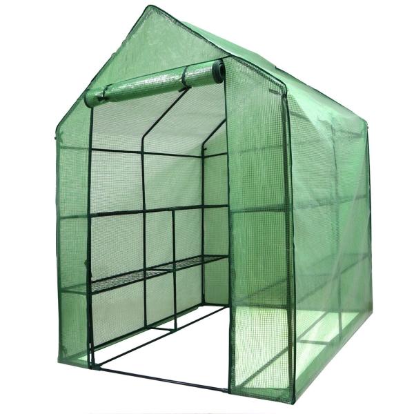 商品名:  CutuLi Portable Greenhouse with 8 Shelves &amp; 3 Tiers - Mini Walk in Outdoor Plant Houseブランド: CutuLi商品番号: E18342...