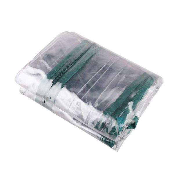 商品名: ミニ温室カバー 交換用 クリア温室カバー ロールアップジッパードア付き 防水 ポータブル 植物温室カバー 園芸植物用 (アイアンスタンドは含まれません) Mini Greenhouse Cover Replacement,Clea...