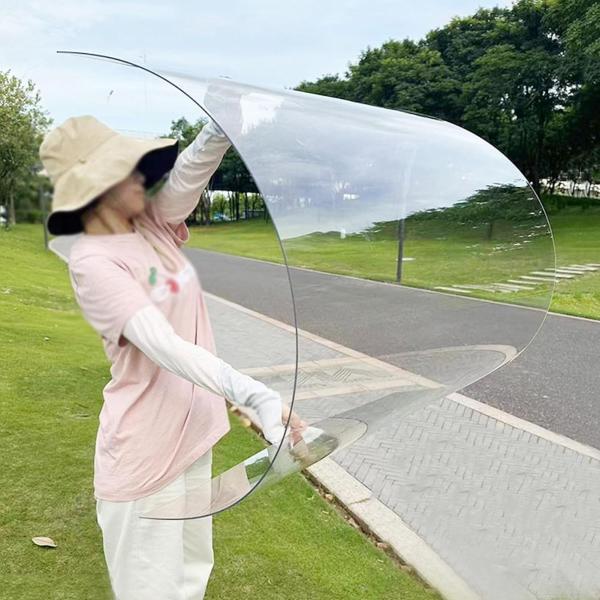 商品名:  DONGYUE Clear Acrylic Plastic Sheet,Polycarbonate Greenhouse Sheets，Roofing Cladding, UV Rainproof Roof Cover, for...