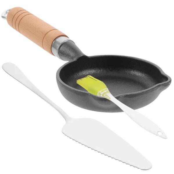商品名:  PRETYZOOM 1 Set Oven Grill Pan English Muffin Maker Nonstick Cookware Olla Egg Skillet Nonstick Skillet Round Grid...