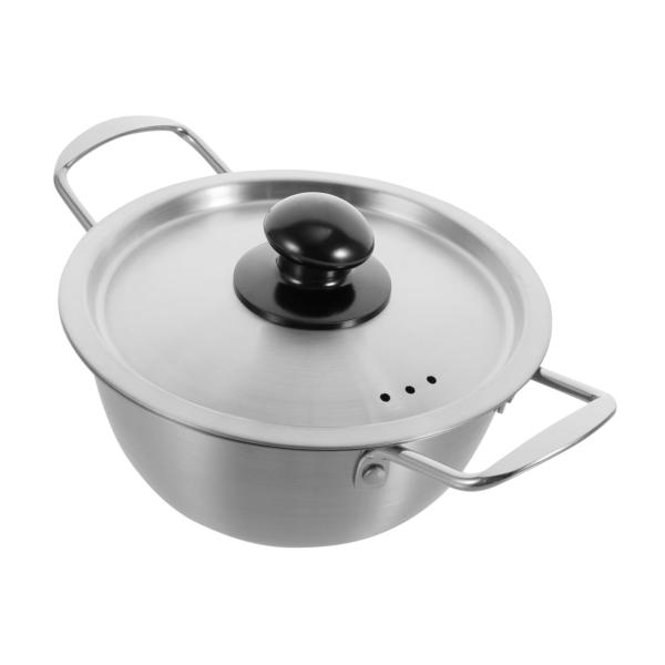 商品名:  Zerodeko 1 Set Stainless Steel Instant Noodle Pot Everyday Pan Big Pots Induction Pans Rice Bowl Traditional Hot P...