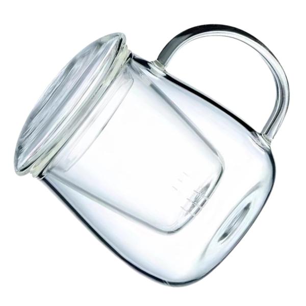 商品名:  Zerodeko 1 Set Office Water Cup Coffee Cup with Handle Insulated Teapot Insulated Coffee Tumbler Double Wall Brewi...