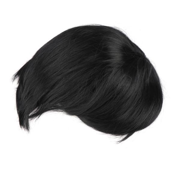 商品名:  BIUDECO Hair Accessories Bangs Wig Fashion Wig Black Outfits Black Wig with Bangs Cosplay Men Wig Male Wig Mens Wi...