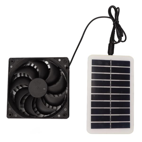商品名:  Solar Panel Fan Kit, Solar Power Panel Exhaust Fan,15W Odor Removal for Outside, Chicken Coops, Greenhouses,Pet Ho...