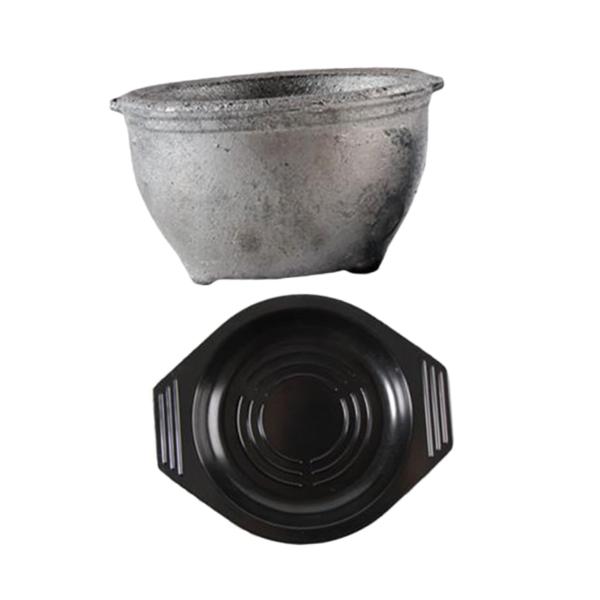商品名:  LABRIMP 1 Set Old Fashioned Casserole Ceramic Nonstick Frying Pan Soup Bowl with Lid Ceramic Cookware Casserole Co...