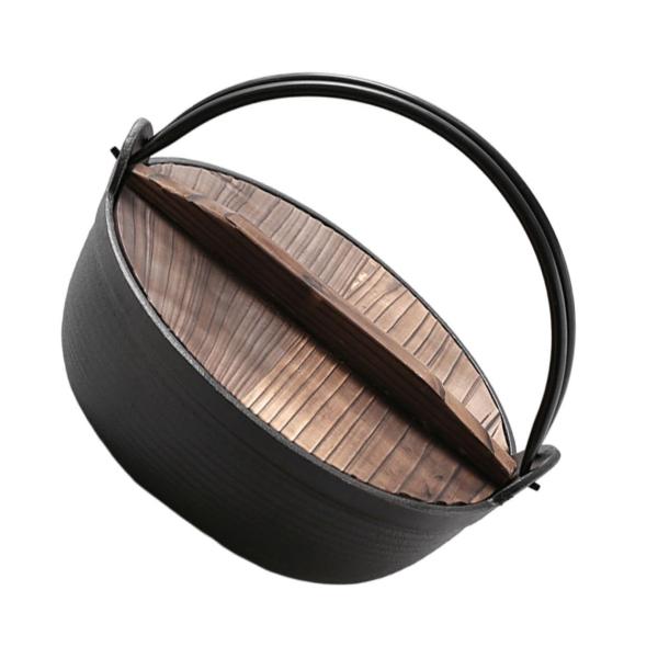 商品名:  LABRIMP 1 Set Cast Iron Sukiyaki Casserole Cookware Pans with Lids Ceramic Nonstick Frying Pan Home Soup Pot Singl...