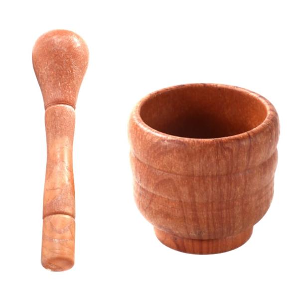 商品名:  Plastic Mortar and Pestle Set: Spices Mortar Bowl Guacamole Bowl Molcajete Garlic Press Ginger Crusher Grains Herb...