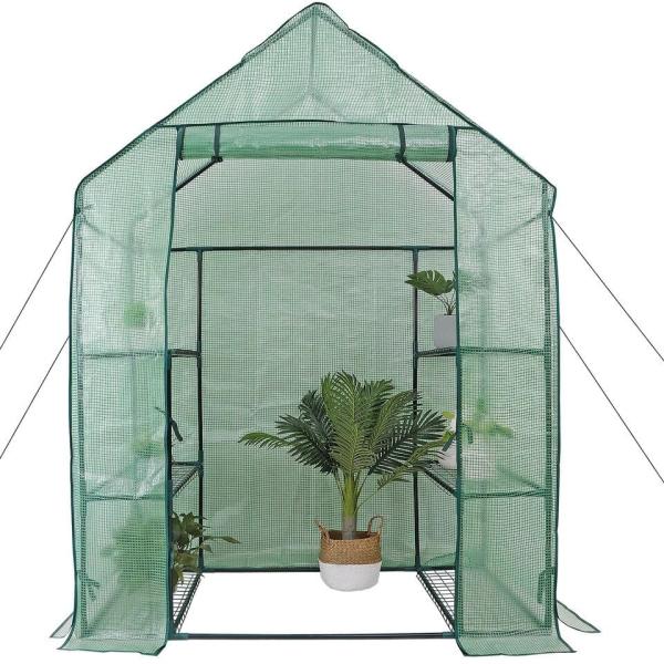 商品名:  VcJta Compact 6-Shelf 3-Tier Greenhouse Kit for Plants Flowers - Small Garden Insulation Coverブランド: Generic商品番号: E...