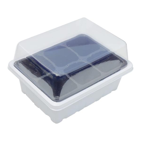 商品名:  FRAKYEN Seed Starter Tray with Adjustable Humidity Vent Domes and Base 6 Cells Mini Propagator Thicken Seed Starti...