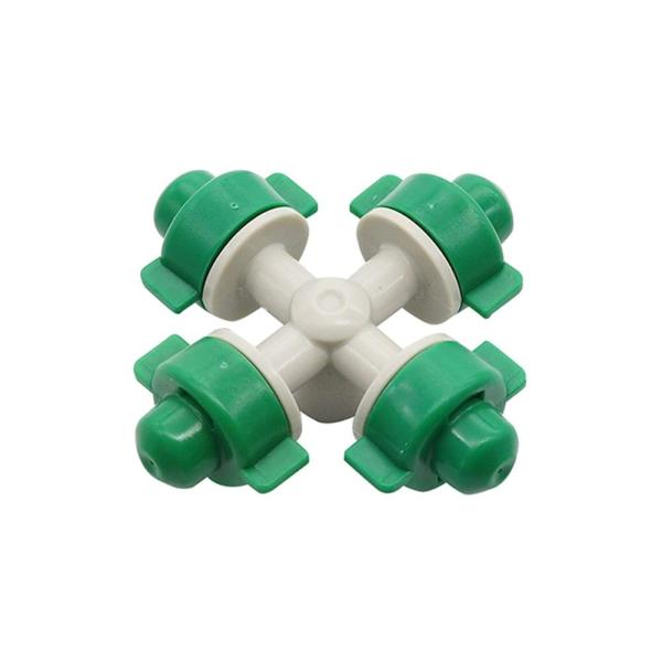 商品名:  Garden Sprinkler 50 Pcs Cross Misting Sprinkler 6 Mm Interface Greenhouse Watering Sprinkler Irrigation Gardening ...
