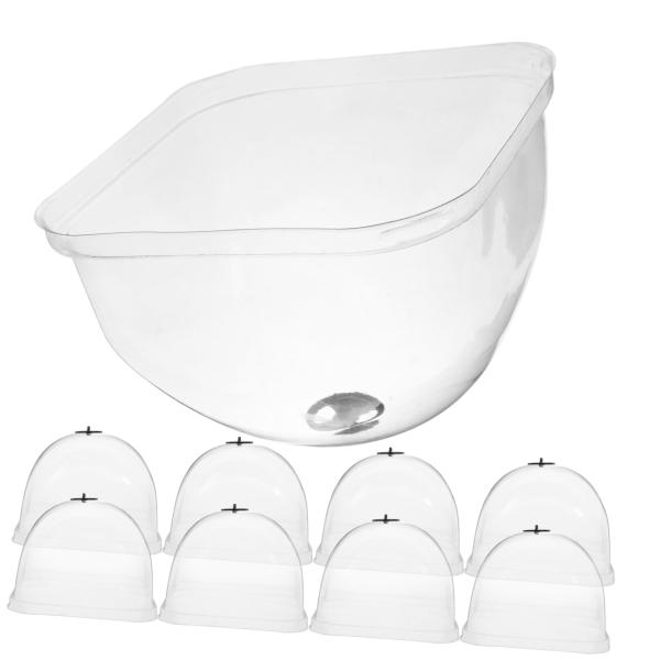 商品名:  Kisangel 10pcs Moisturizing Sowing Cover Flower Pots Plants Greenhouse Dome Tree Protectors Plant Frost Protection...