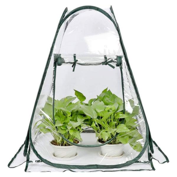 商品名:  Pop Up Greenhouse Cover, Mini Greenhouse , Clear Portable Backyard Gardening Flower Sunshine Tent Room for Indoor ...