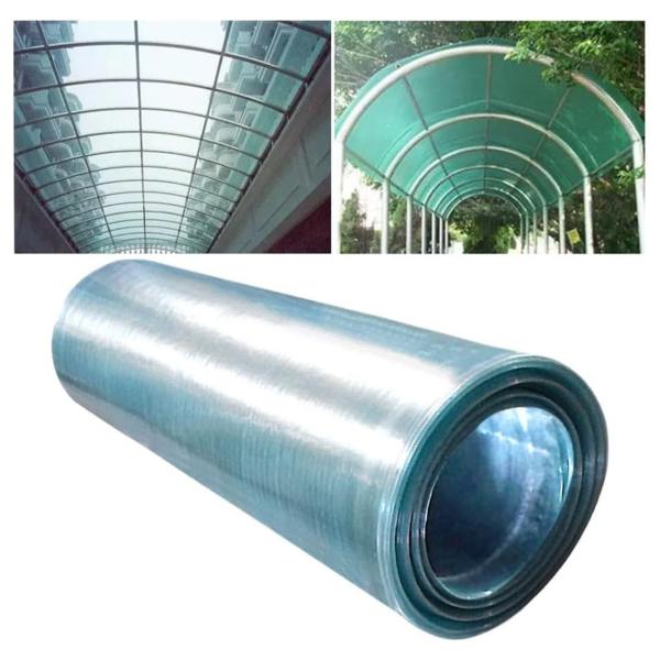 商品名:  Polycarbonate Roofing Sheet, 0.8mm Daylighting Panel,Roofing Cladding,Waterproof UV Protection Shed Cove,for Green...