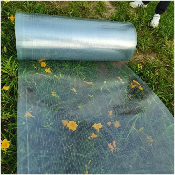 商品名:  Polycarbonate Greenhouse Panels, Clear Greenhouse Roof Panels, 0.8mm UV Resistant Film Glassfiber Waterproof Sheet...