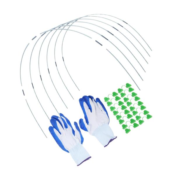 商品名:  BESPORTBLE 1 Set Plant Support Stakes Hooks Plants Frames Greenhouse Tunnel Row Grow Tunnel Garden House Growing F...