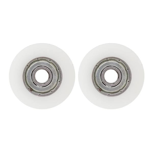 商品名:  30mm Diameter Greenhouse Door Wheels Kit with Bolts and Nuts, Convenient and Practical Replacement for Greenhouses...