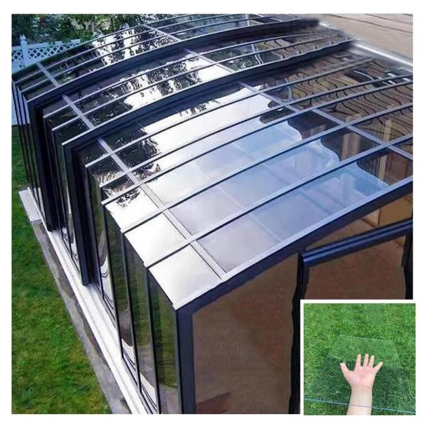 商品名:  Polycarbonate Sheet, Daylighting Panels for Greenhouse Sheds Roofs, for Greenhouse Sheds Roofs,Carports,Canopies E...