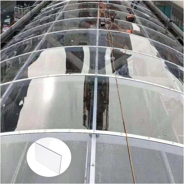 商品名:  XingLi Polycarbonate Greenhouse Roofing Sheets 1mm Polycarbonate Roof Panels，Clear Pergola Roofing Canopy Cover,Re...